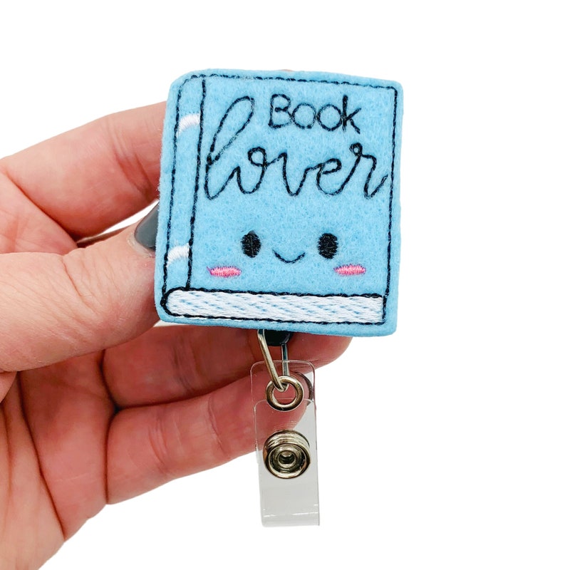 Book Badge Reel - Etsy