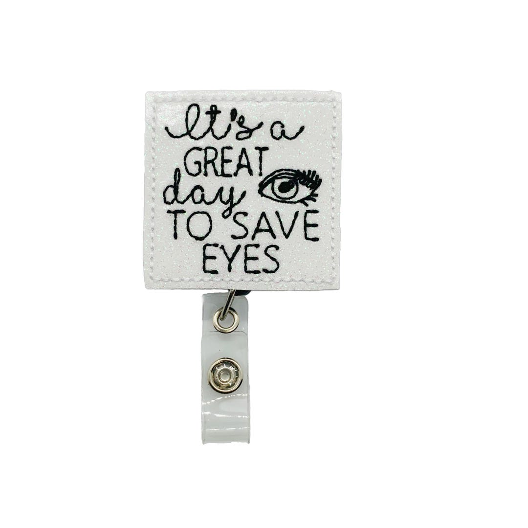Eye Badge Reel, Eyeball Badge Holder, Optometrist Badge Clip ...