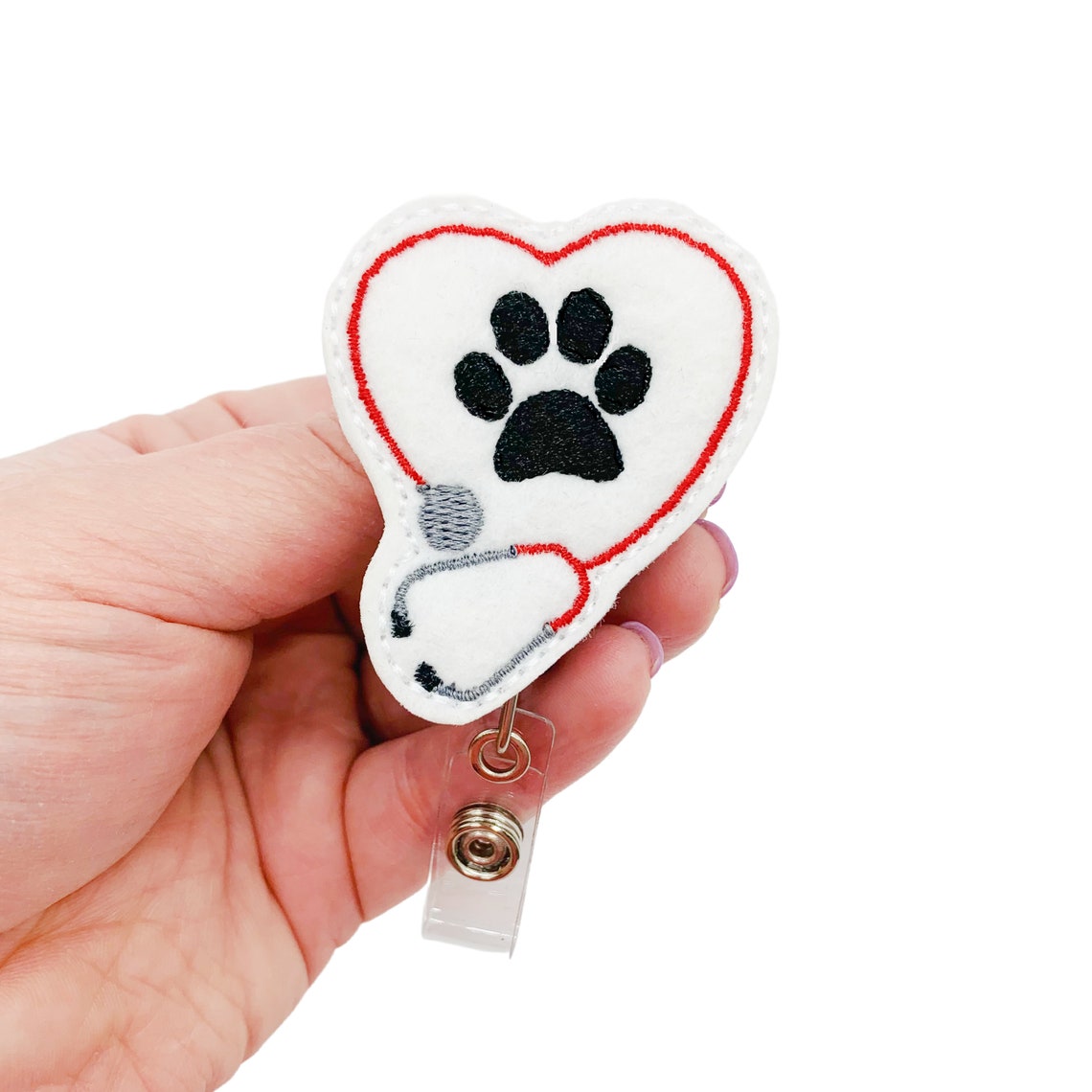 Vet Badge Holder, Vet Badge Reel, Vet Tech Badge Reel, Vet Assistant ...