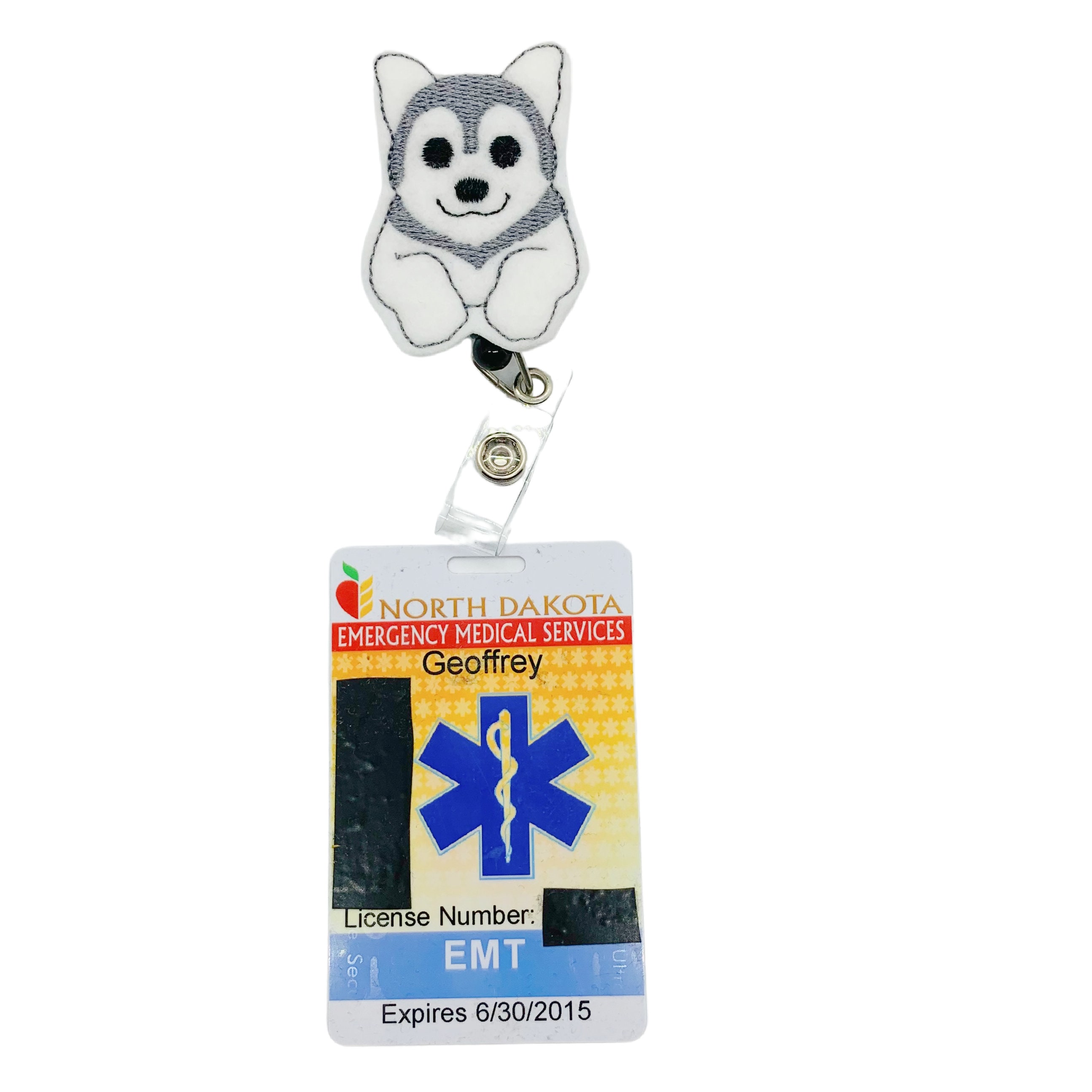 Husky Badge Reel, Husky Badge Holder, Husky Badge Clip, Husky ID Reel ...