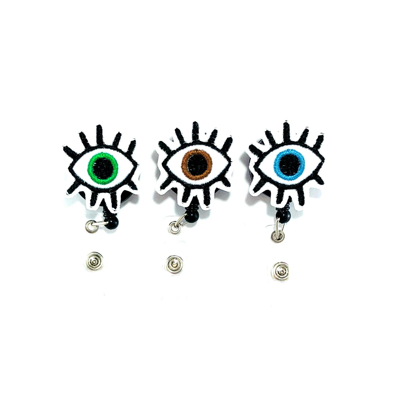 Eye Badge Reel Eyeball Badge Holder Optometrist Badge Clip | Etsy