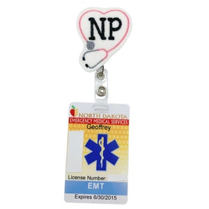 Nurse Practitioner Badge Reel, Nurse Practitioner Gift, Nurse ...