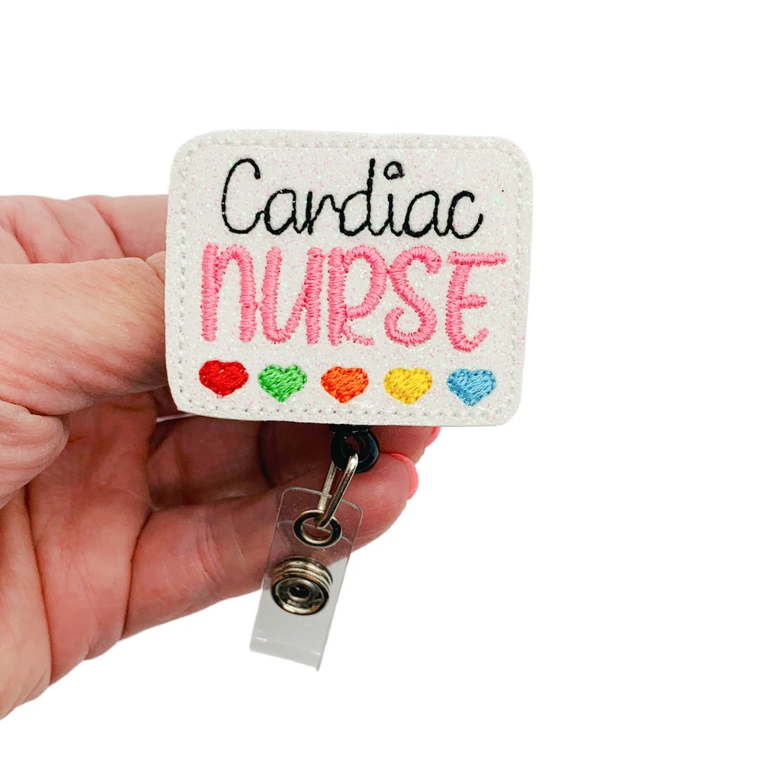 Cardiac Nurse Badge Reel, Cardiology Badge Reel, Cardiologist Badge ...