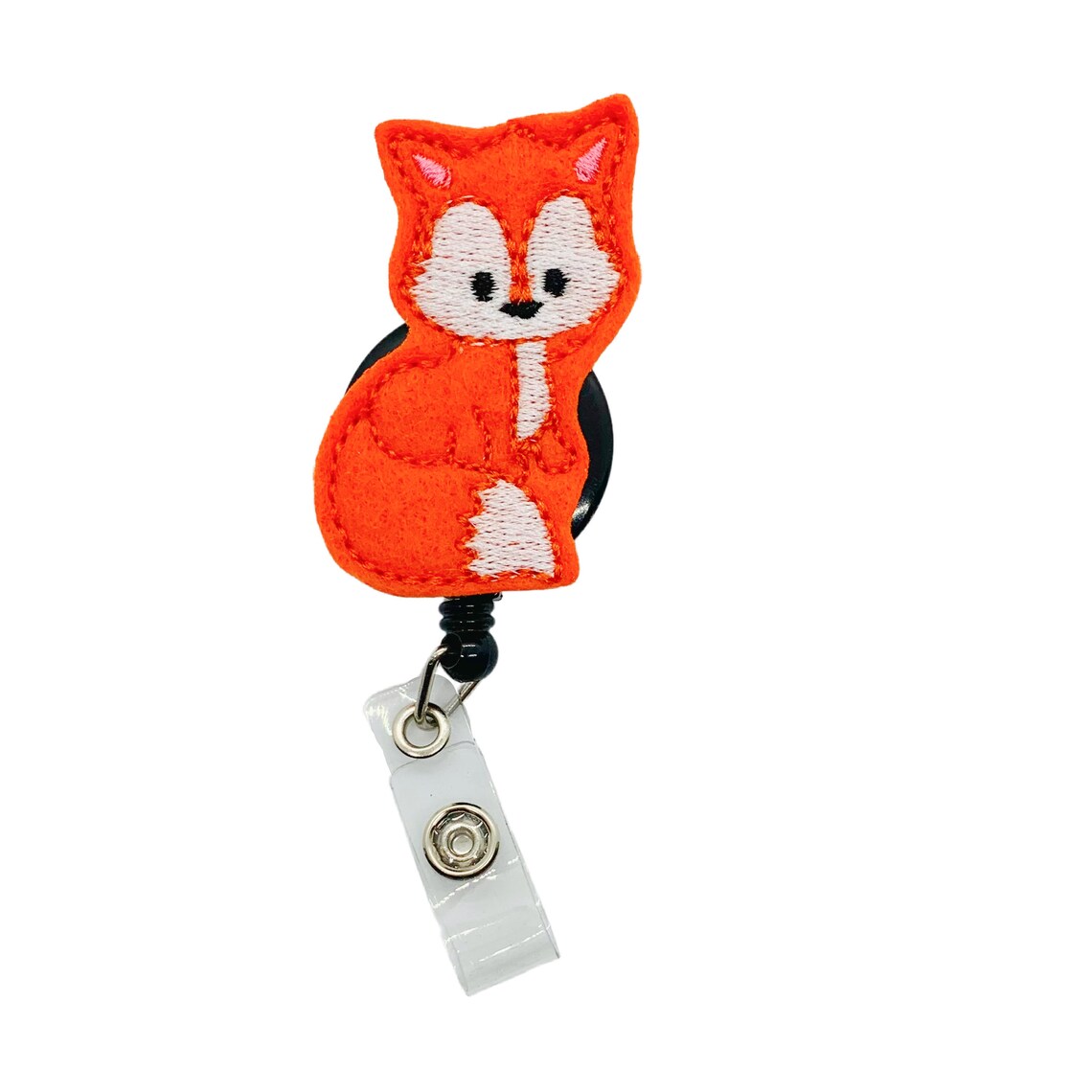 Fox Badge Holder Fox Lanyard Fox Gift Woodland Fox Stuff - Etsy