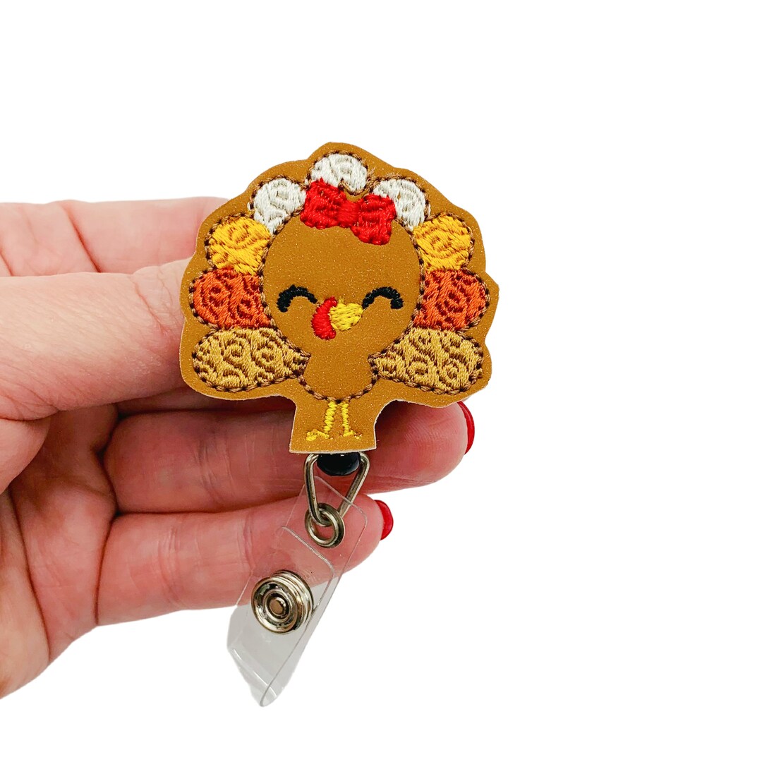 Turkey Badge Reel, Thanksgiving Badge Reel, Fall Badge Reel, Animal ...