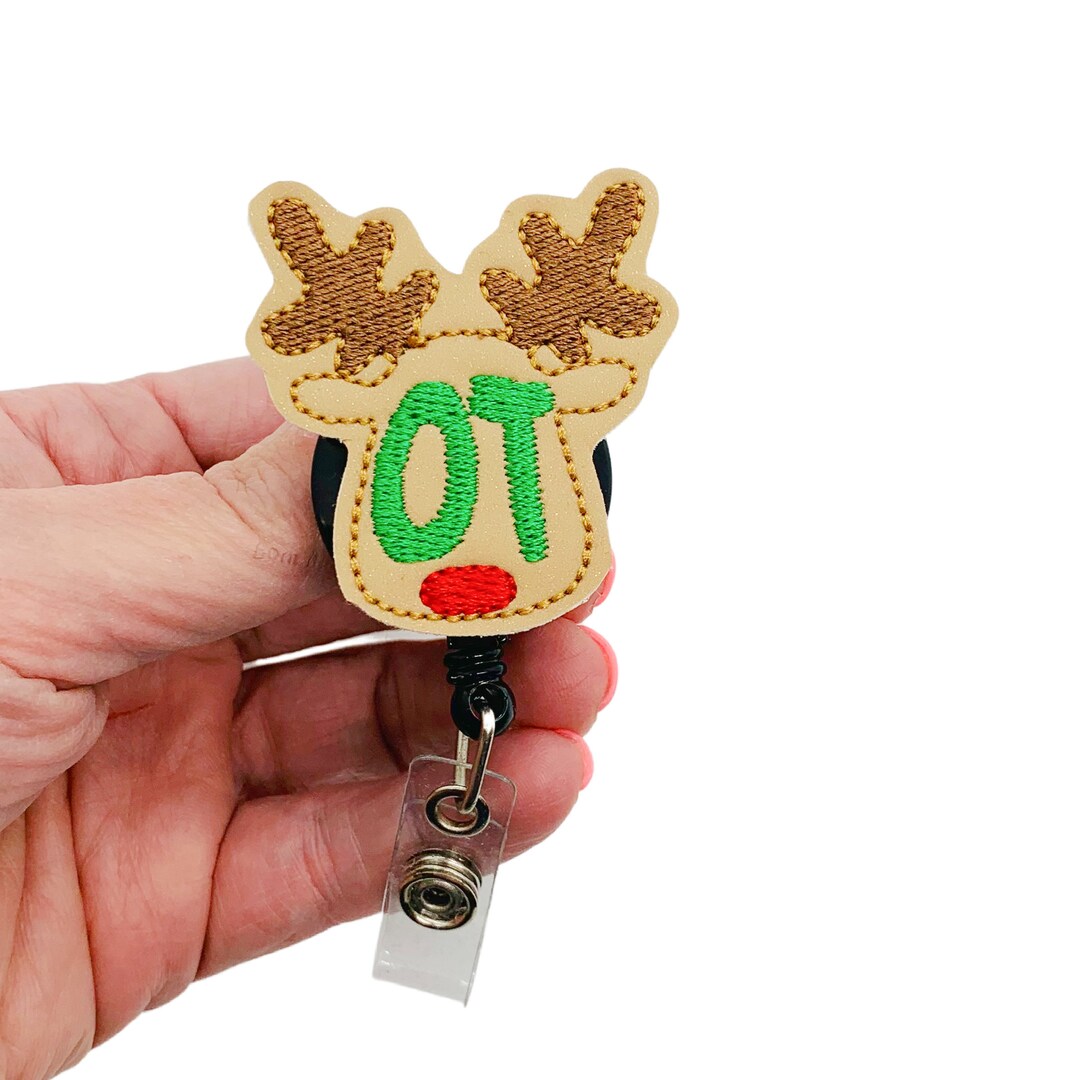OT Badge Reel, OT Badge Clip, OT Id Badge, Ot Id Badge Holder, Ot Gift ...