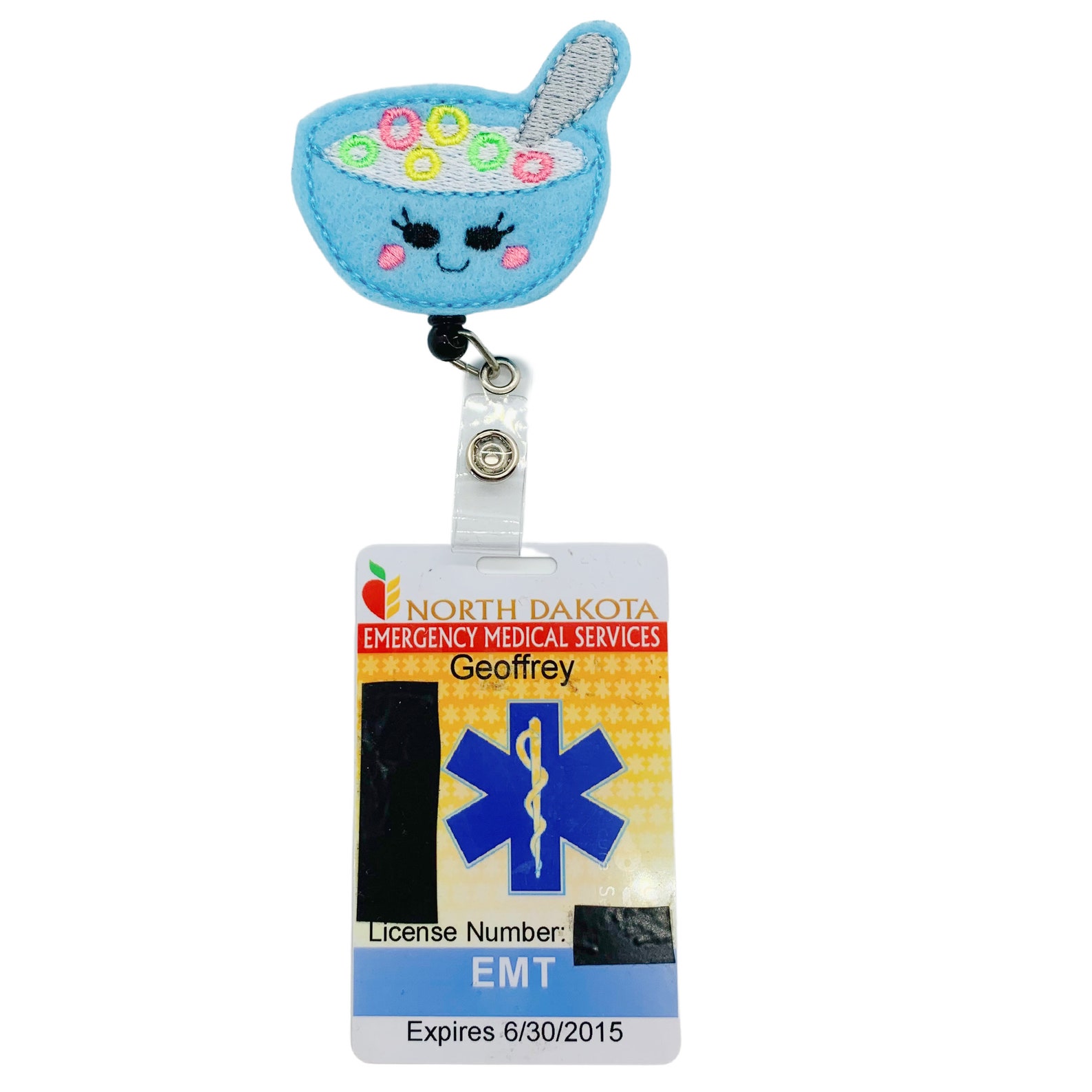 Cereal Badge Reel Cereal Badge Clip Cereal Badge Holder - Etsy