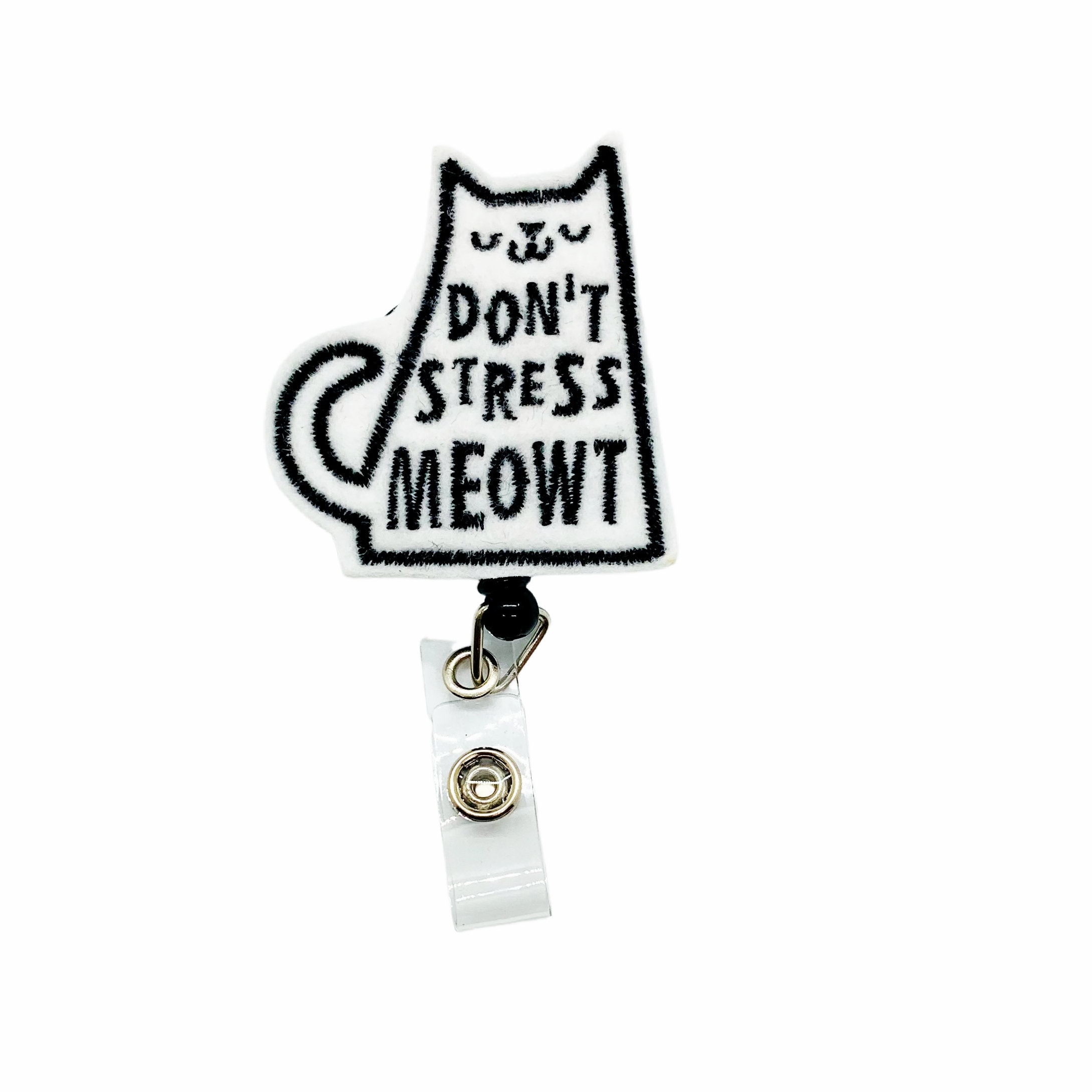 Cat Badge Reel, Animal Badge Reel, Cat Lanyard, Funny Badge Reel, Cat ...