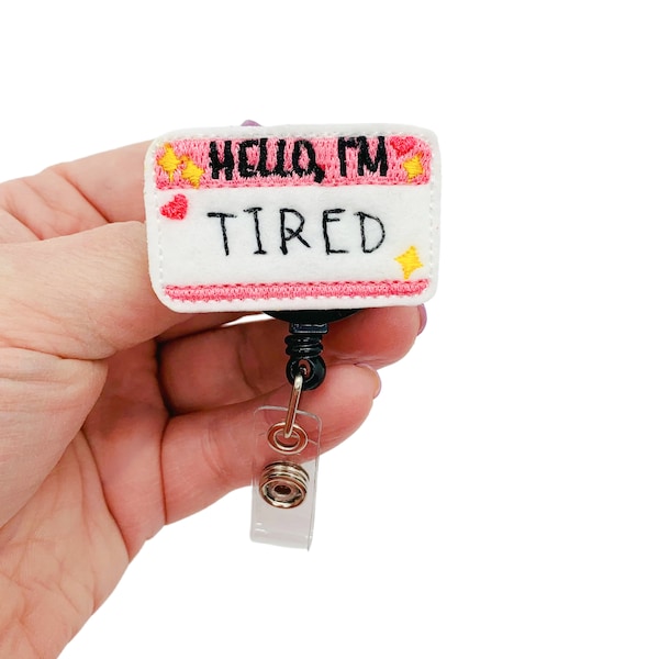 Cute Badge Holder - Etsy