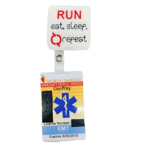Running Badge Reel, Runner Gift, Marathon Gift, Half Marathon Runner ...