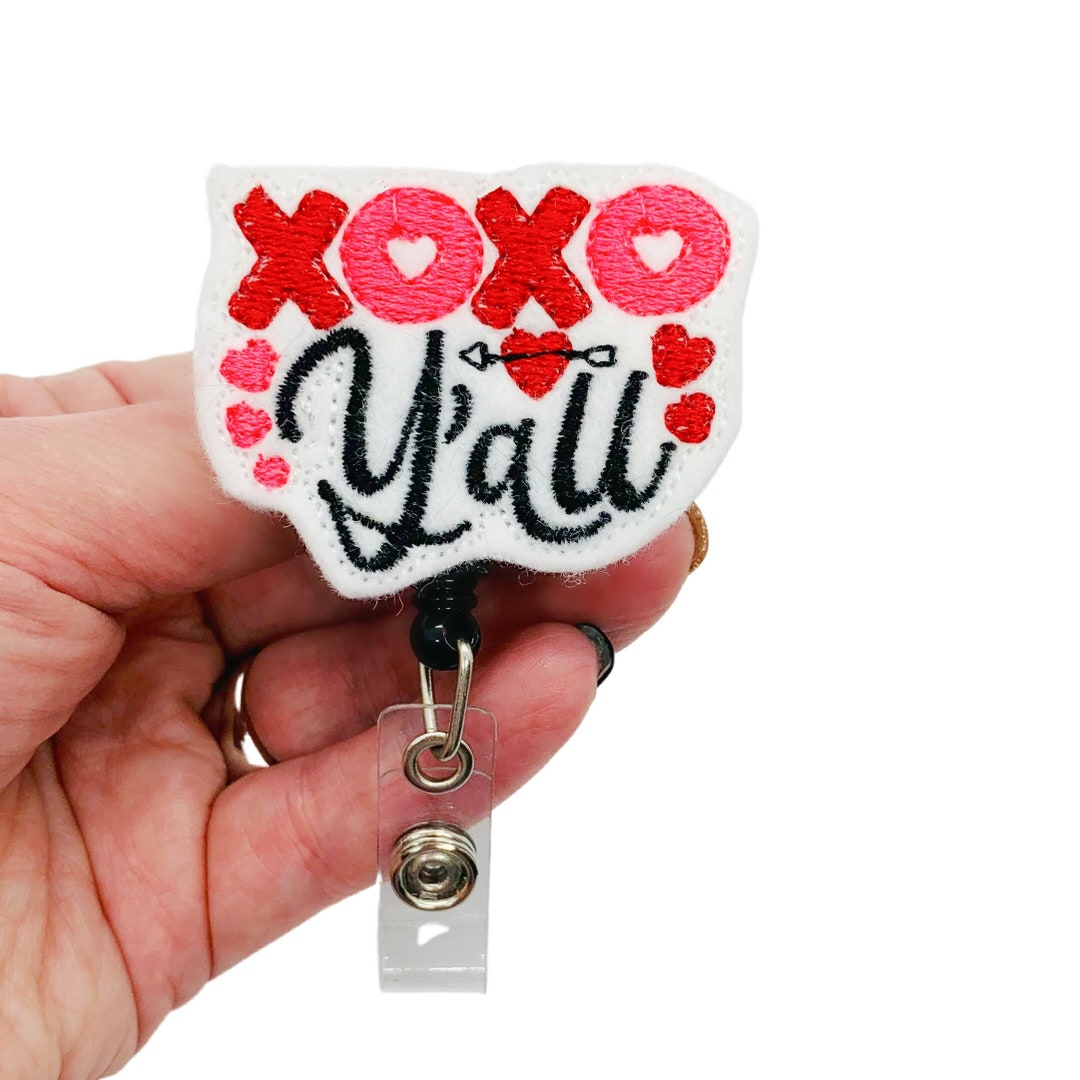 Valentine's Day Badge Reel, Valentines Badge Reel, Valentine Badge Reel ...