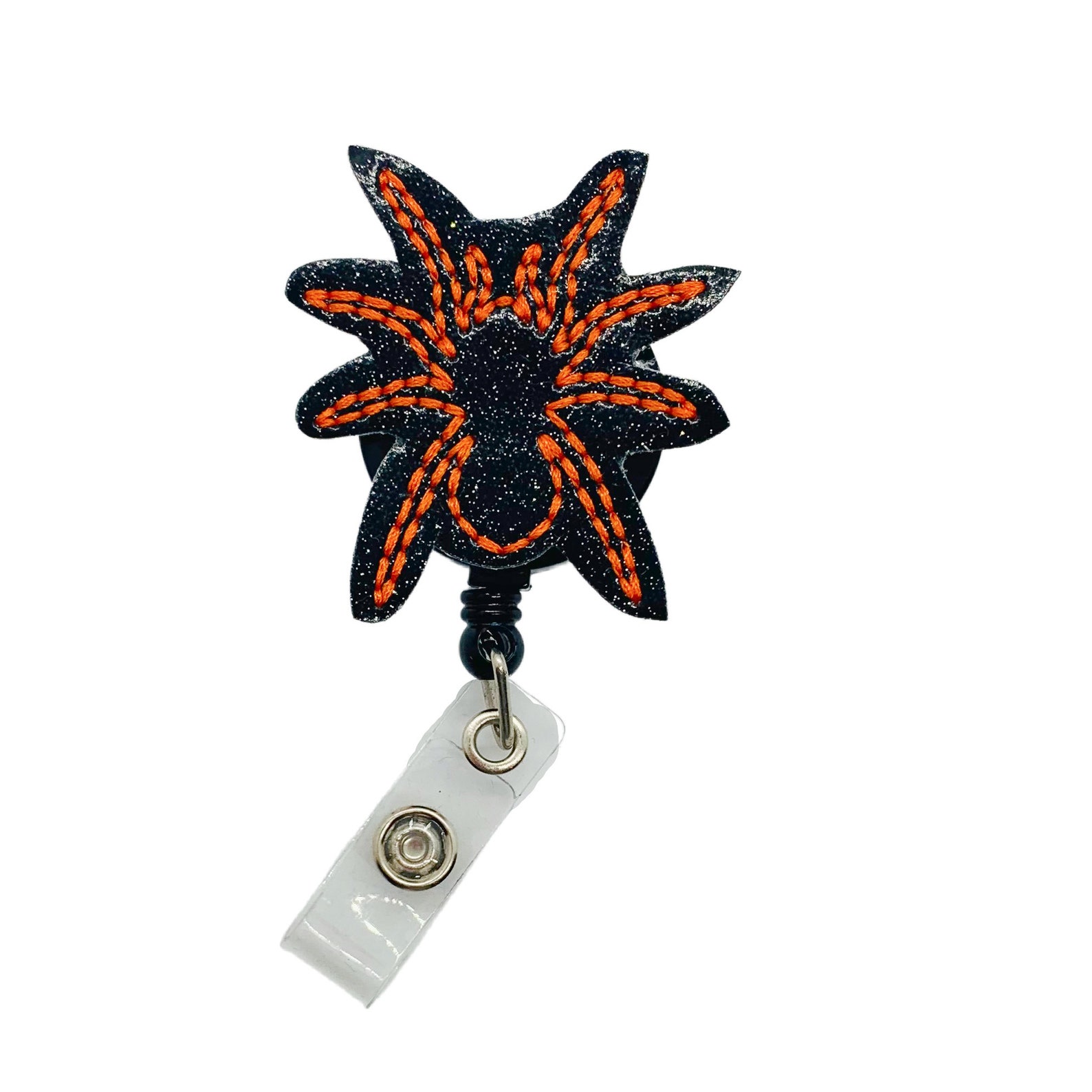 Spider Badge Reel Spider Badge Holder Spider Badge Clip - Etsy