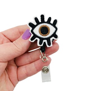 Eye Badge Reel, Eyeball Badge Holder, Optometrist Badge Clip ...