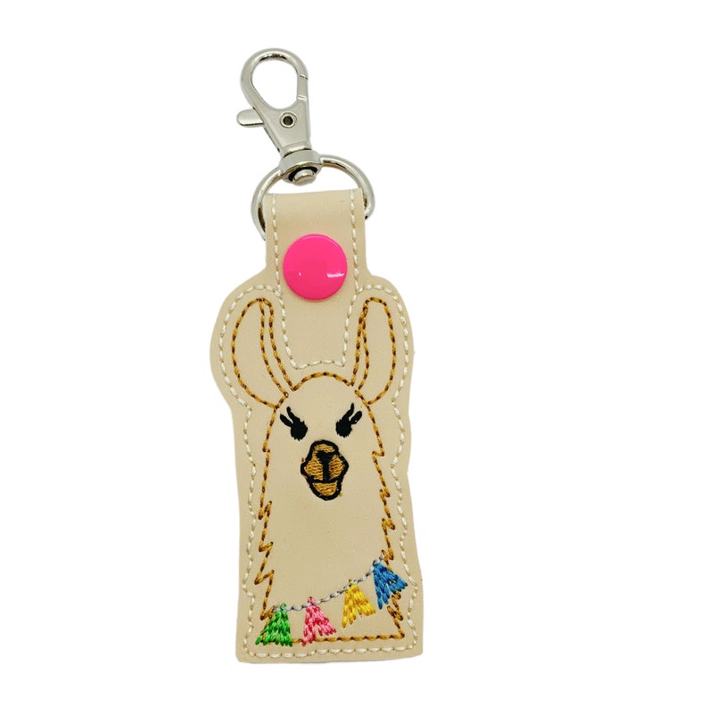 Llama Keychain Llama Key Fob Llama Keyring Llama Key Chain - Etsy