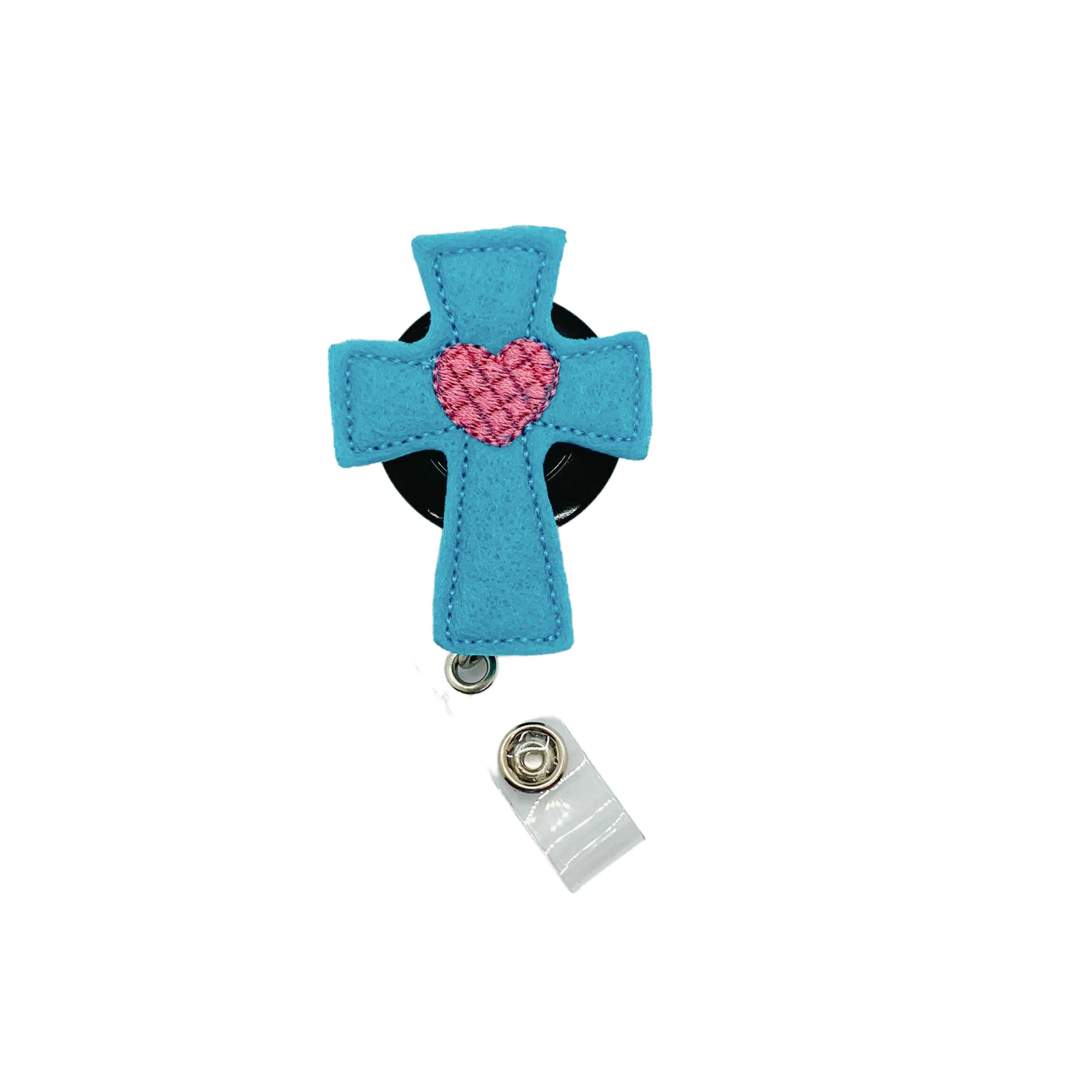 Easter Badge Reel, Heart Badge Reel, Religious Gift, Easter Gifts ...