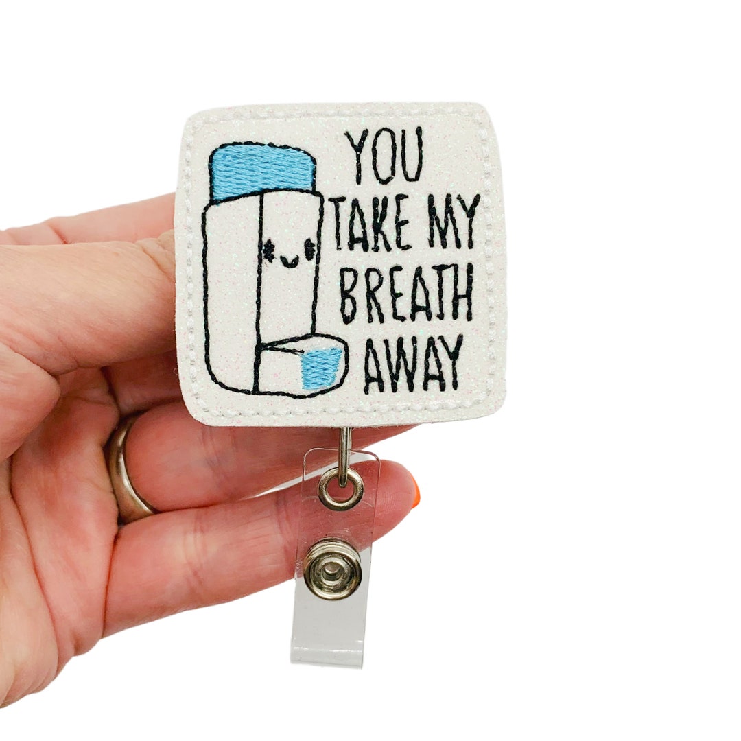 RT Badge Reel, RT Gifts, Respiratory Therapist Gift, Respiratory ...