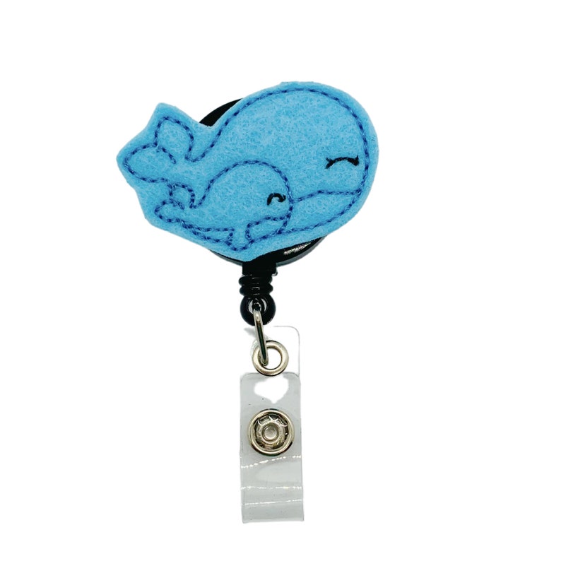 Whale Badge Reel, Fish Badge Reel, Whale Gifts, Baby Badge Reel, Animal ...