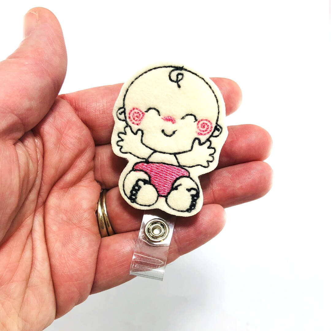 Labor and Delivery Nurse Badge Reel for OB Nurses Badge Reel - Etsy