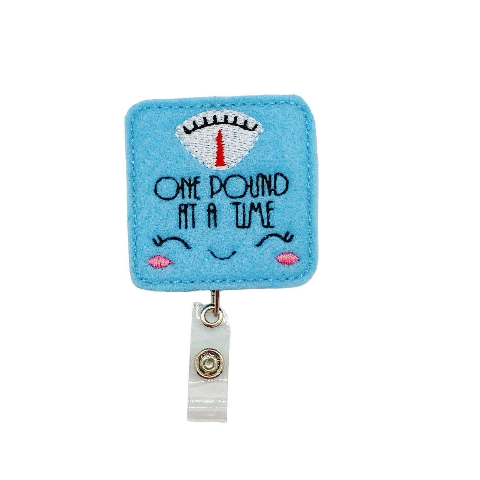 Scale Badge Reel, Weight Loss Motivation, Dietician Gift, Fitness Badge ...