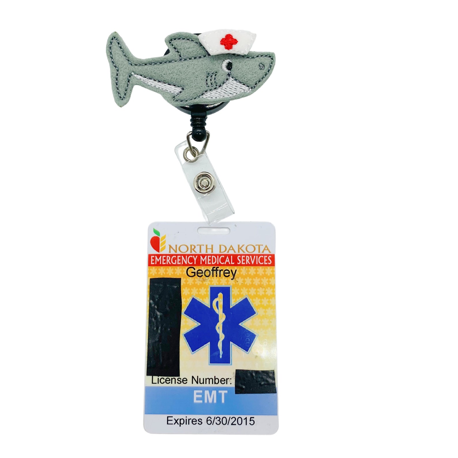 Shark Badge Reel, Nurse Badge Reel, Shark Gifts, Nurse Gift for Nurse ...