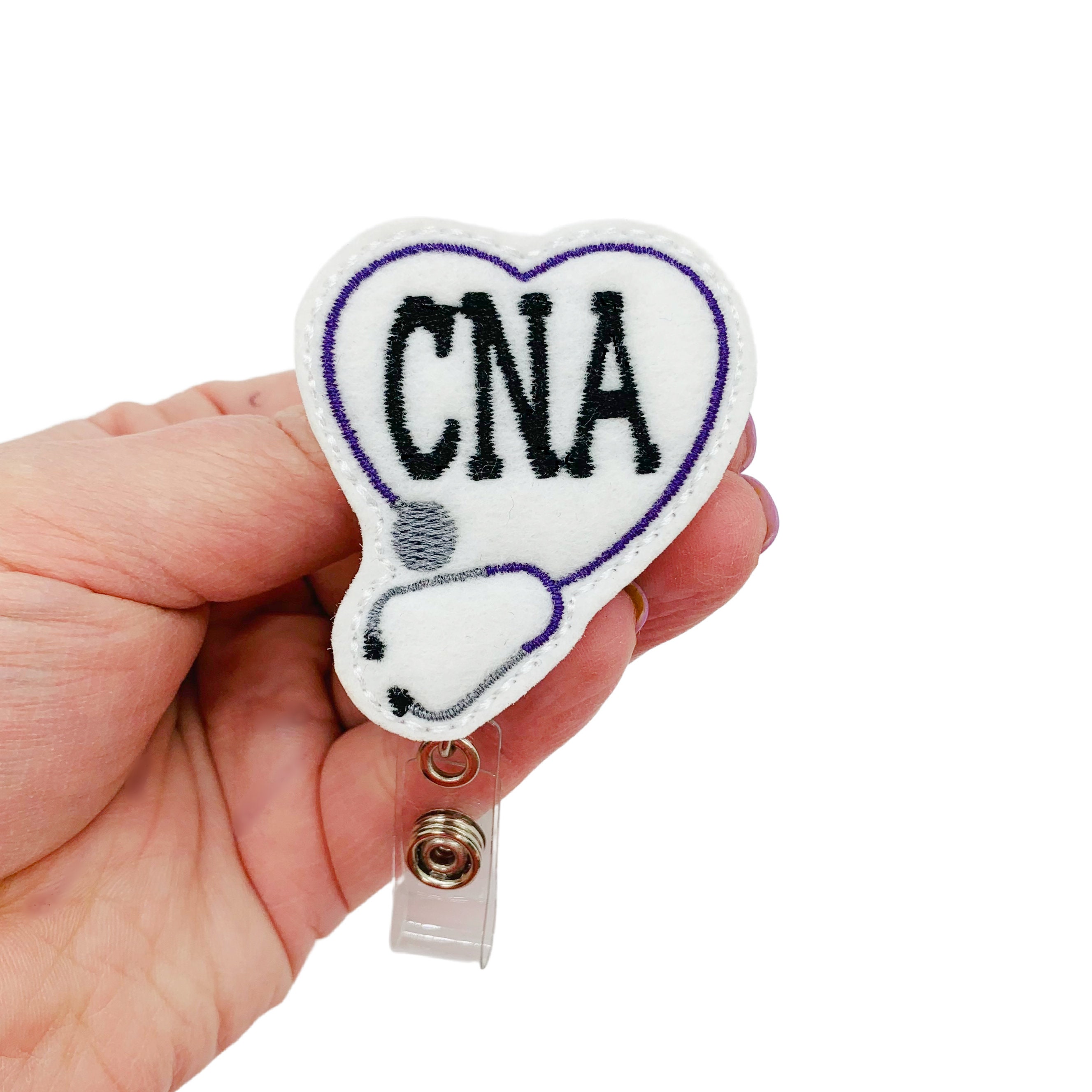 CNA Badge Reel CNA Badge Holder Cna Badge Cna ID Badge | Etsy