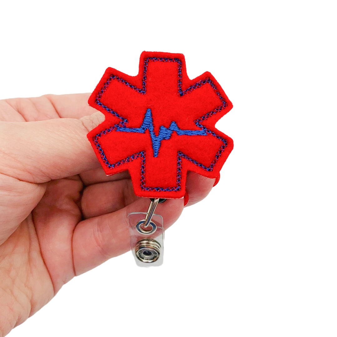 Cardiac Badge Reel EMS Gifts EMT Gifts Paramedic Gifts - Etsy UK