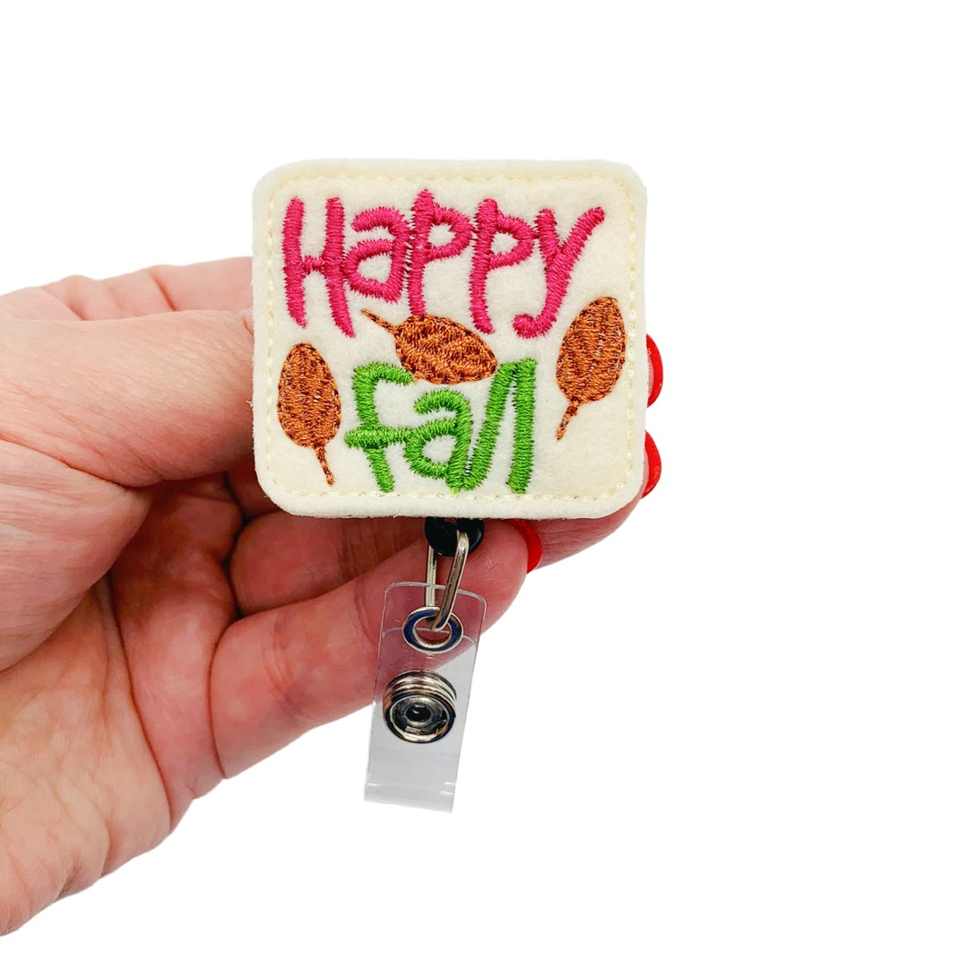 Fall Badge Reel, Fall Badge Holder, Fall Badge Clip, Fall ID Badge ...