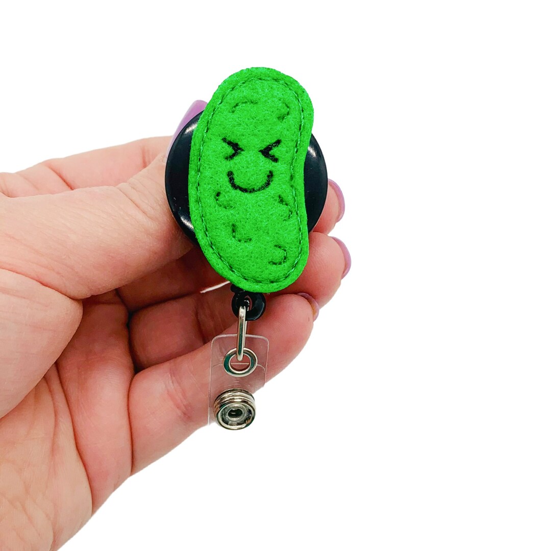 Pickle Badge Reel, Pickle Gifts, Food Badge Reel, Green Badge Reel ...