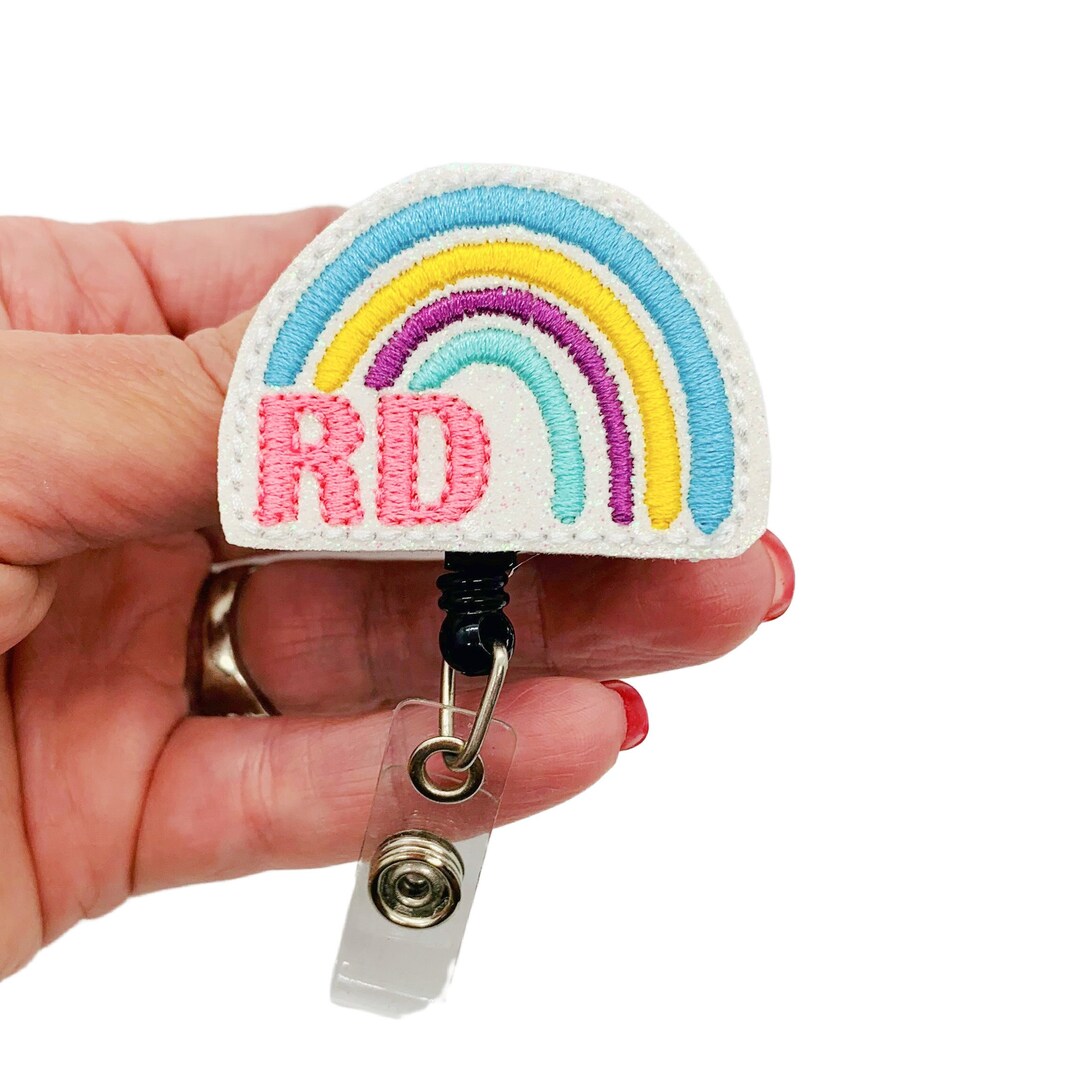 Registered Dietitian Badge Reel, Registered Dietitian Gifts, Dietitian ...