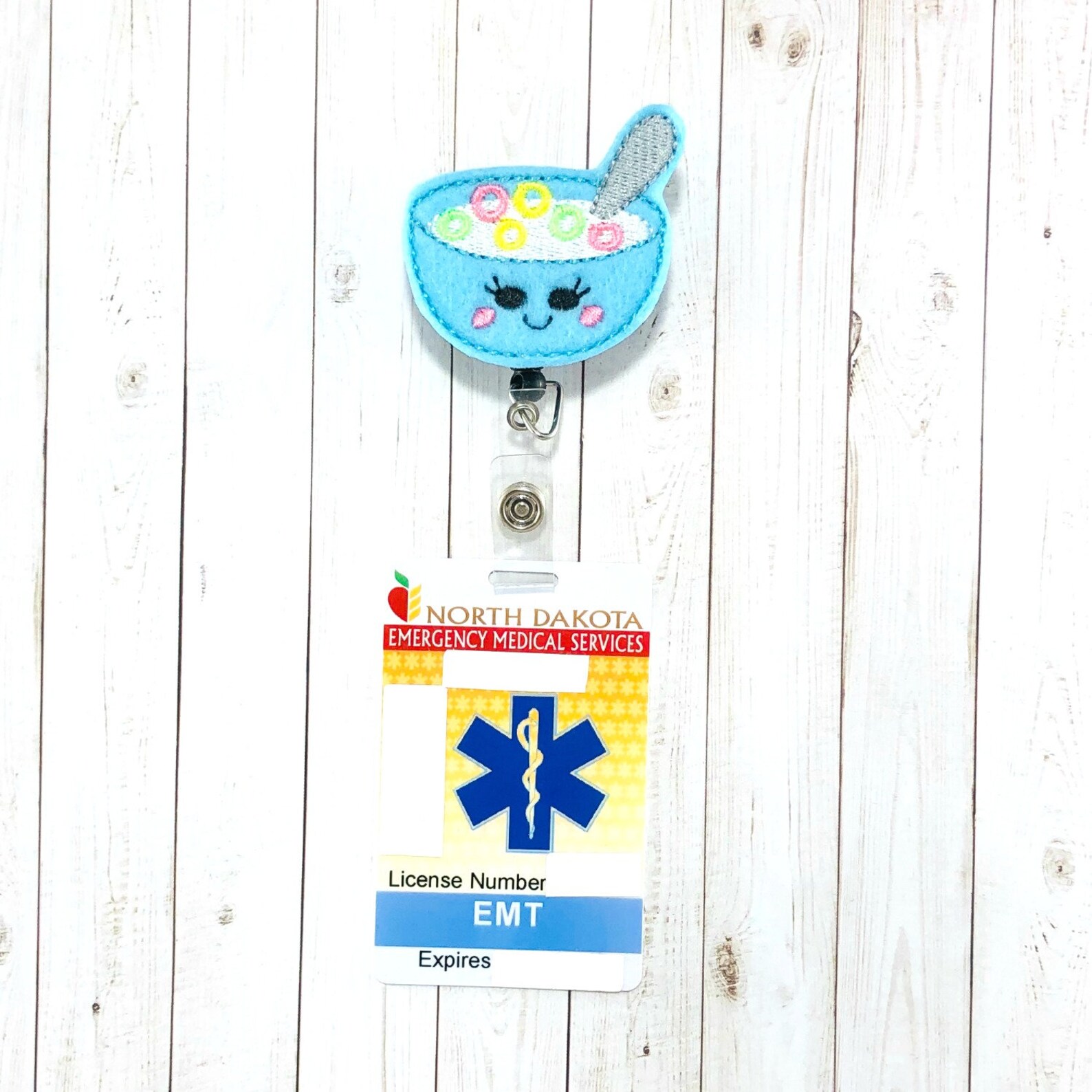 Cereal Badge Reel Cereal Badge Clip Cereal Badge Holder | Etsy