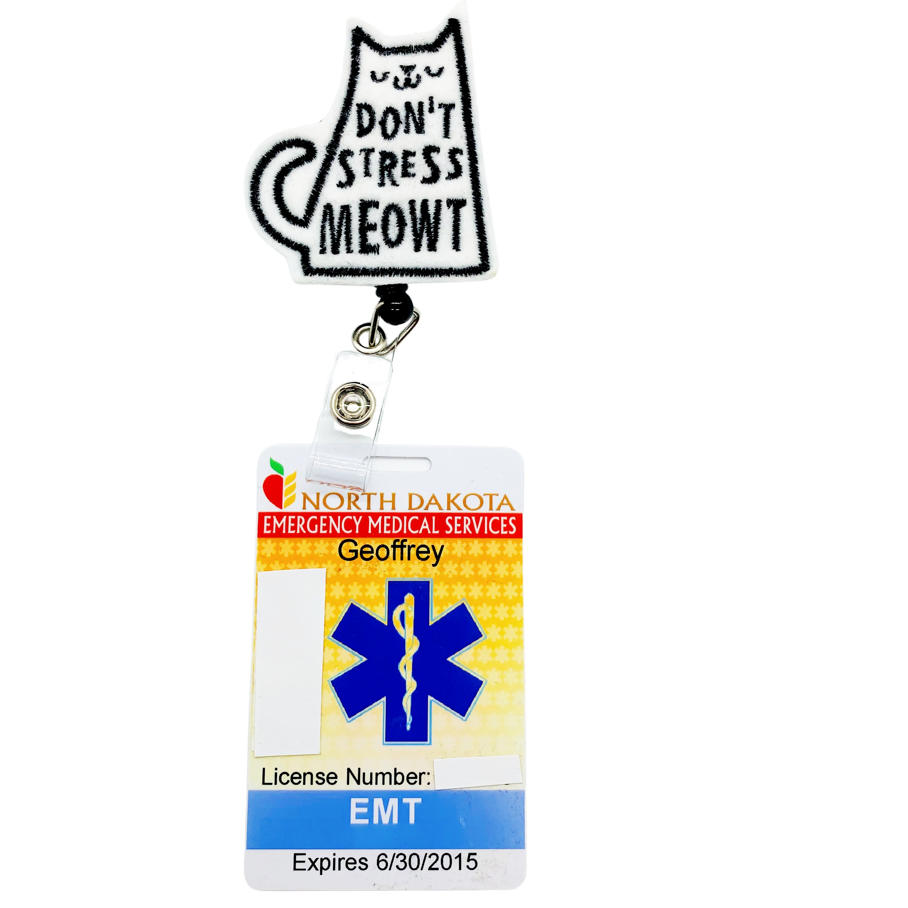 Cat Badge Reel, Animal Badge Reel, Cat Lanyard, Funny Badge Reel, Cat ...