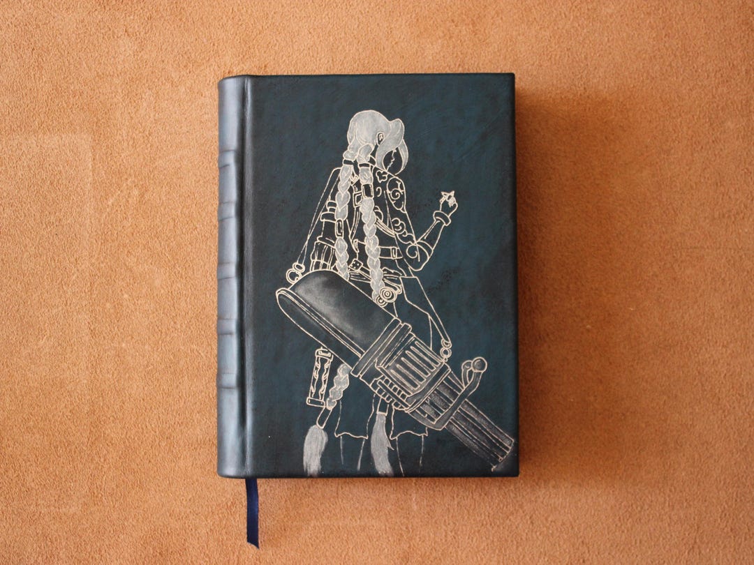 Jinx Arcane Leather Journal, Dnd Leather Notebook, Book of Spells ...