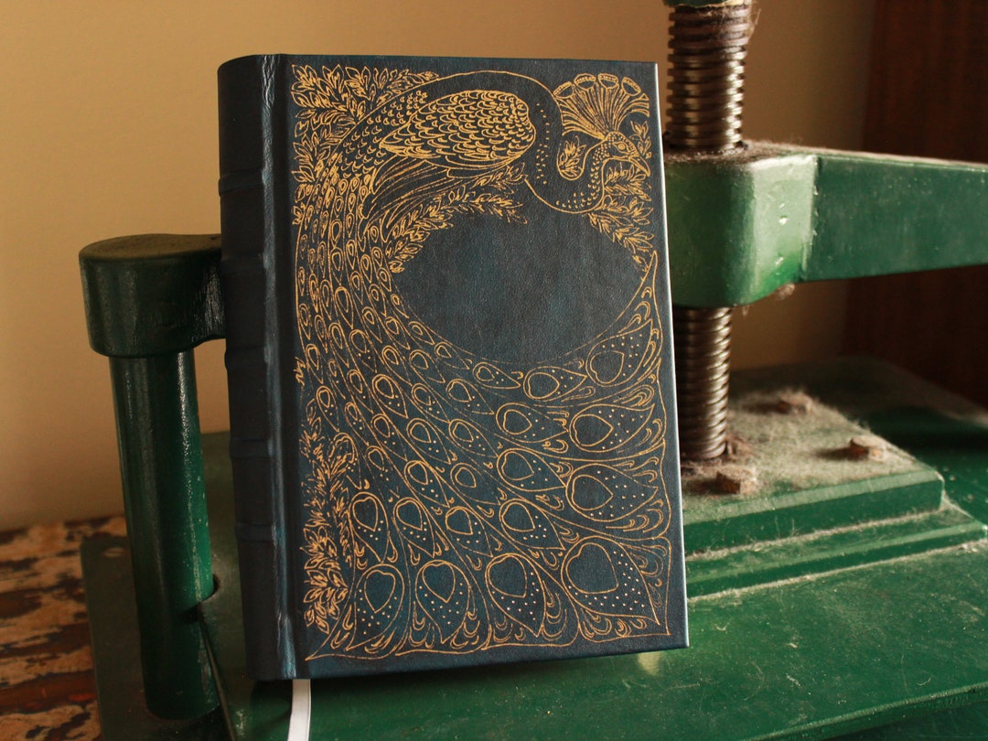 Blue Grimoire Leather Journal, Handmade Sketchbook, Dnd Notebook, Spell ...