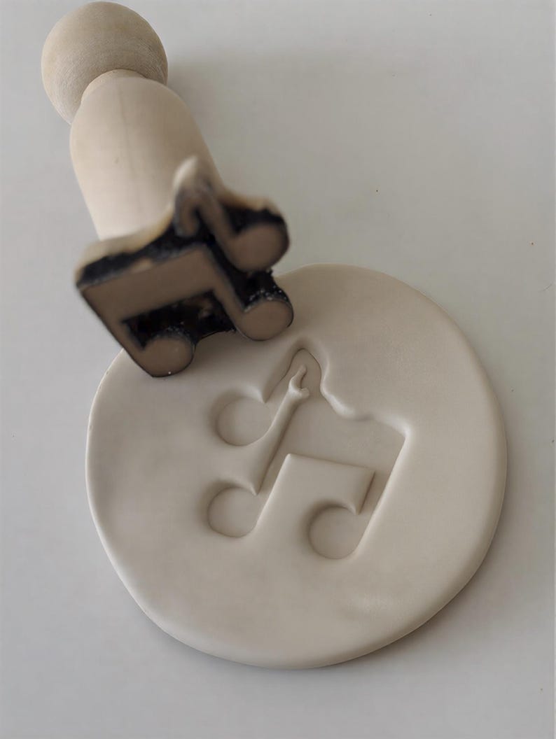 Wood Music Clay/pottery Stamp - Etsy