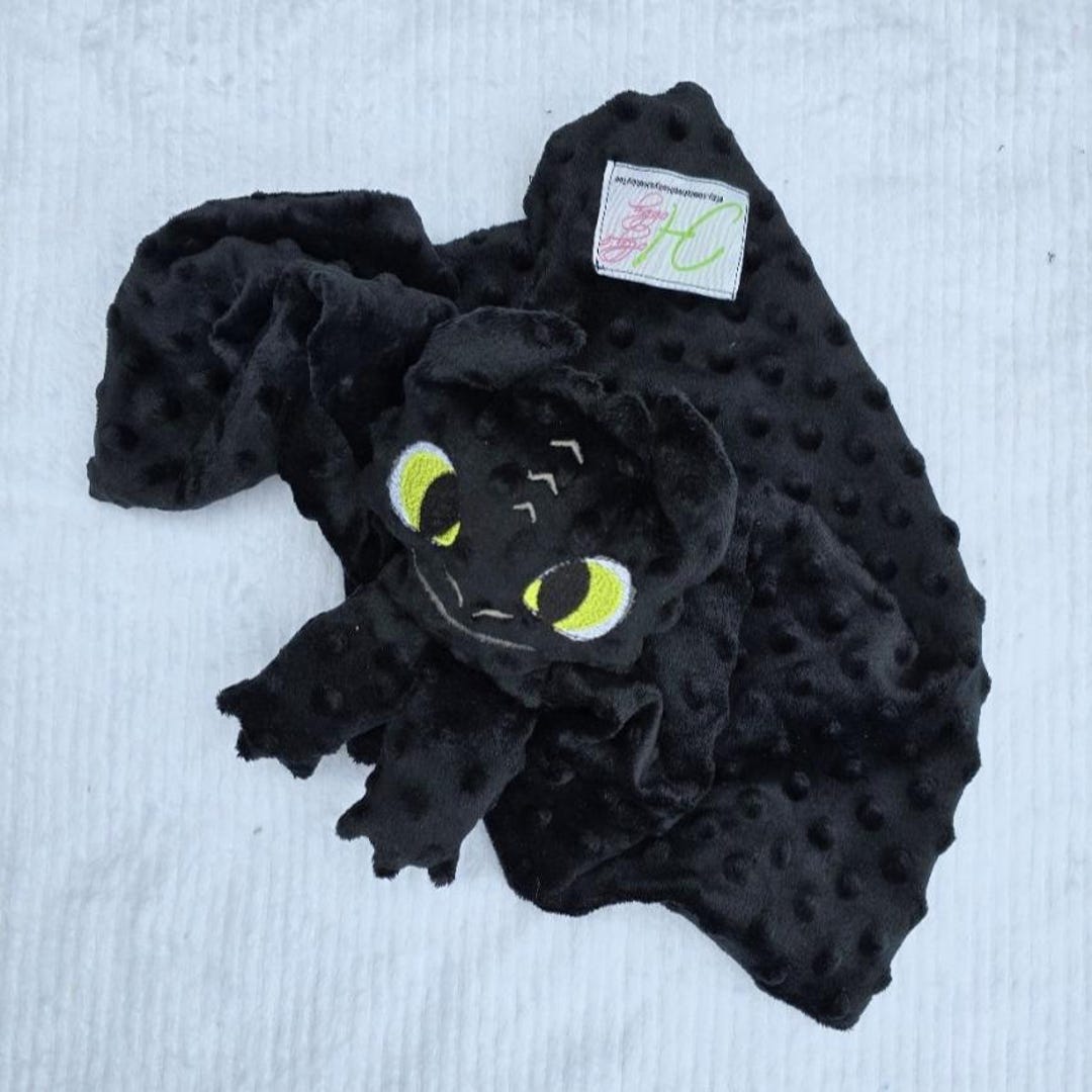 Adorable Handmade Toothless Dragon-inspired Woobie Lovey – Personalized ...