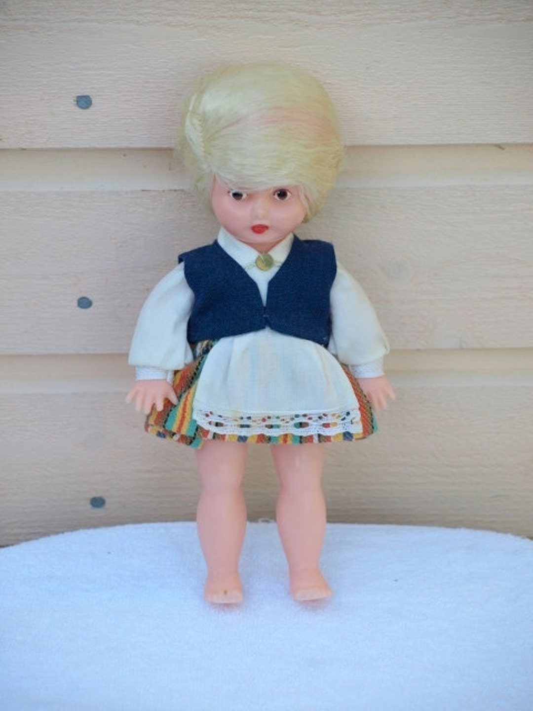 Vintage Soviet Retro Doll National Costume Unique Design USSR 1970s ...