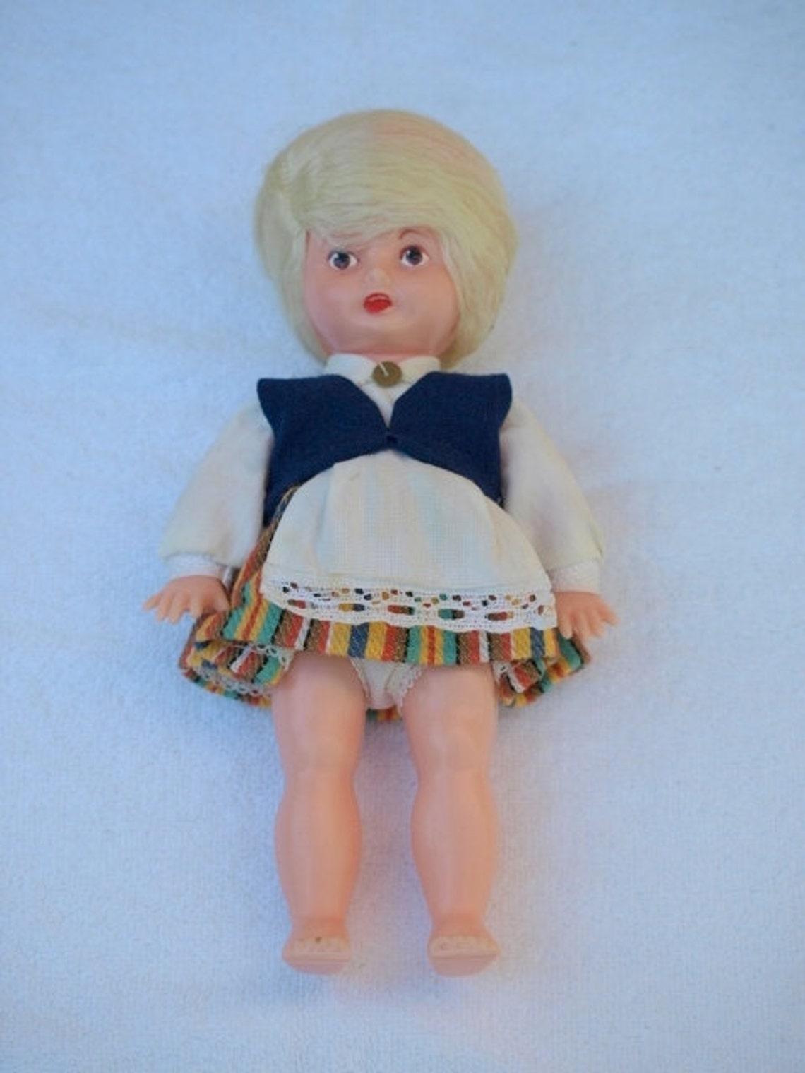 Vintage Soviet Retro Doll National Costume Unique Design USSR 1970s ...