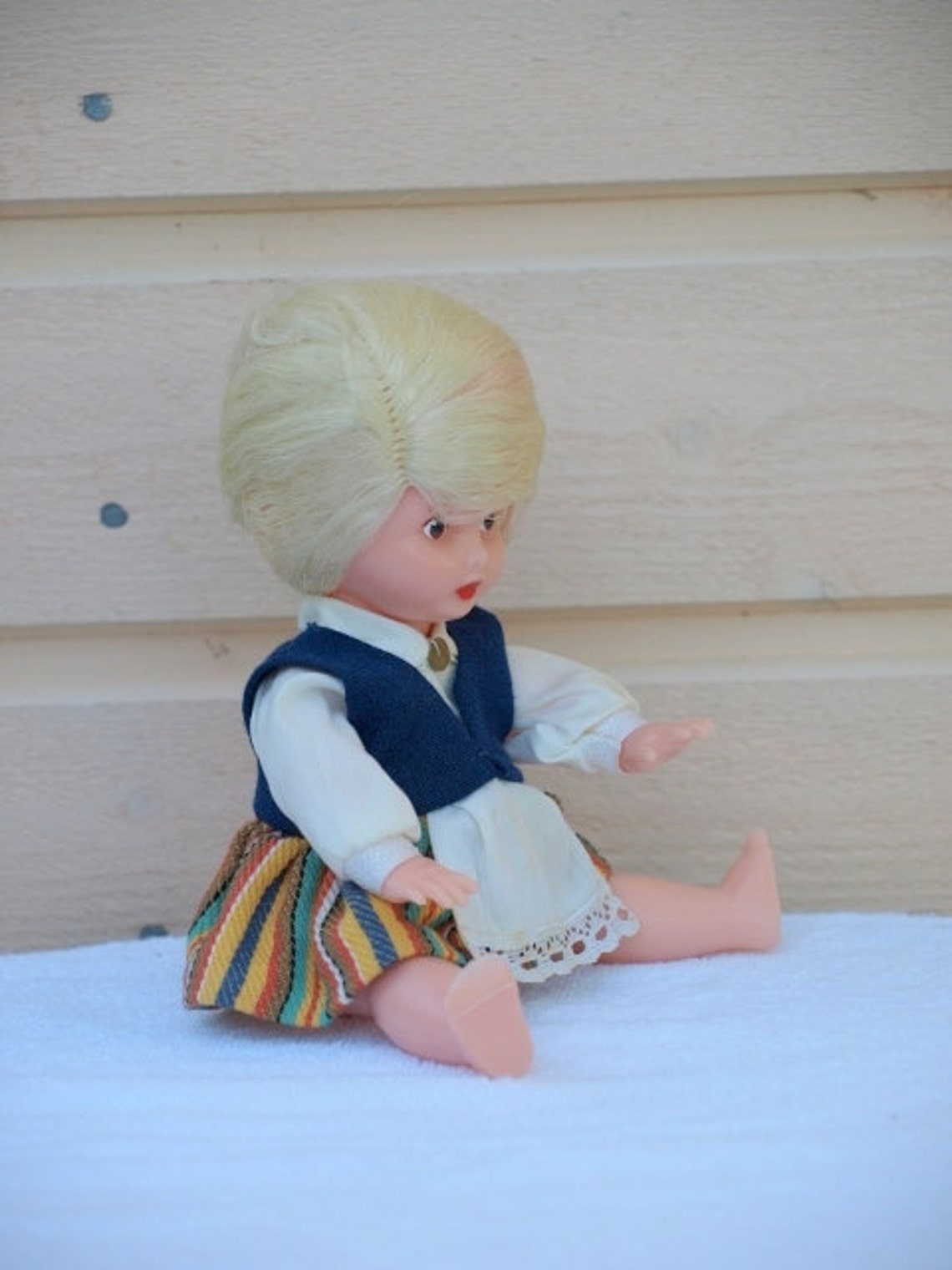 Vintage Soviet Retro Doll National Costume Unique Design USSR 1970s ...