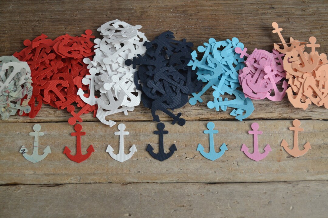 Anchor Punches, Anchor Confetti, Anchor Card Confetti, Scrapbooking ...