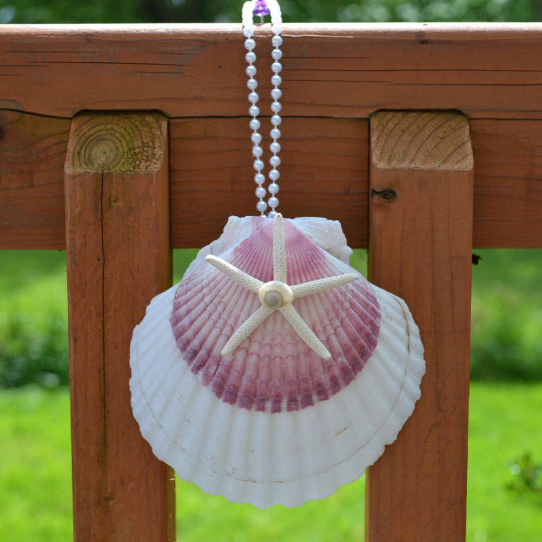 Beach Decor- Handmade Seashell Ornaments, Christmas Ornaments, Wedding ...