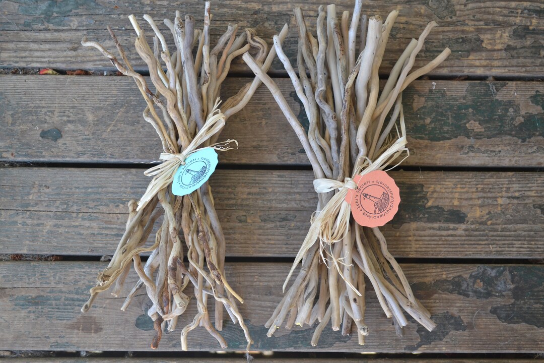 Distressed, Curvy, Squiggly, Driftwood Bundles for Craft Supply, Beach ...