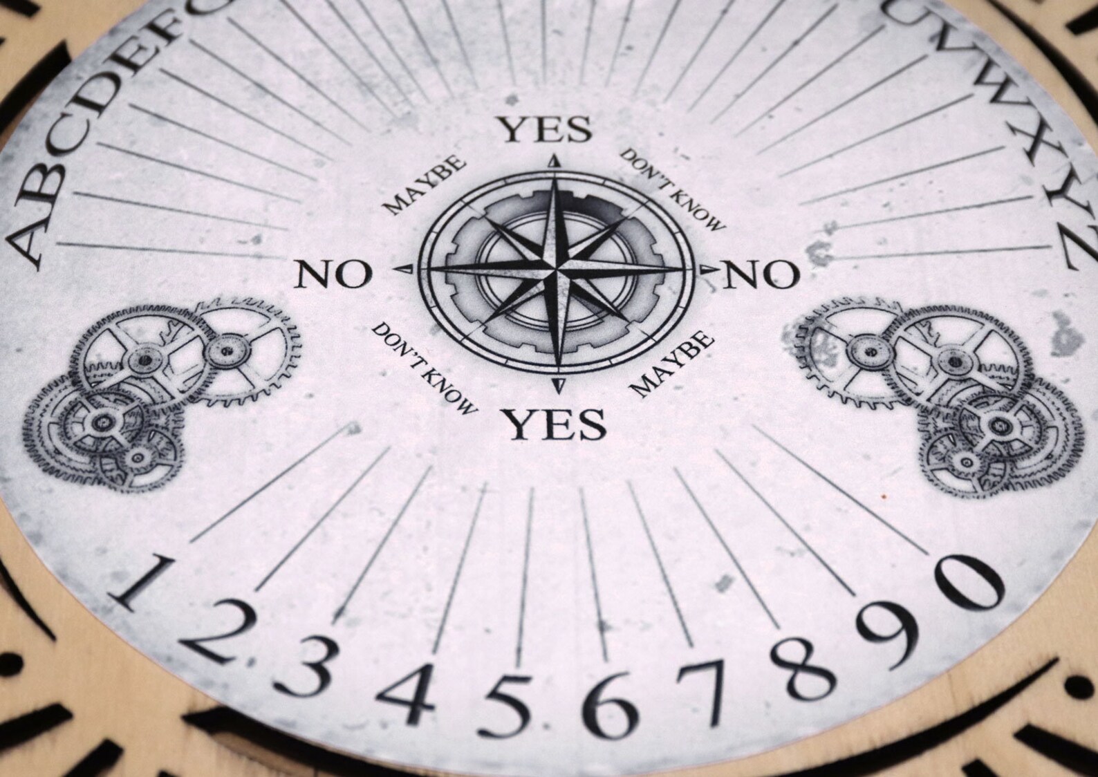 Steampunk Pendulum Board, Grunge Background, Gear Motif - Etsy