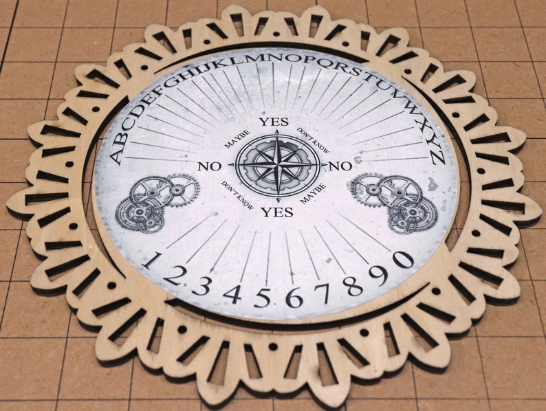 Steampunk Pendulum Board, Grunge Background, Gear Motif - Etsy