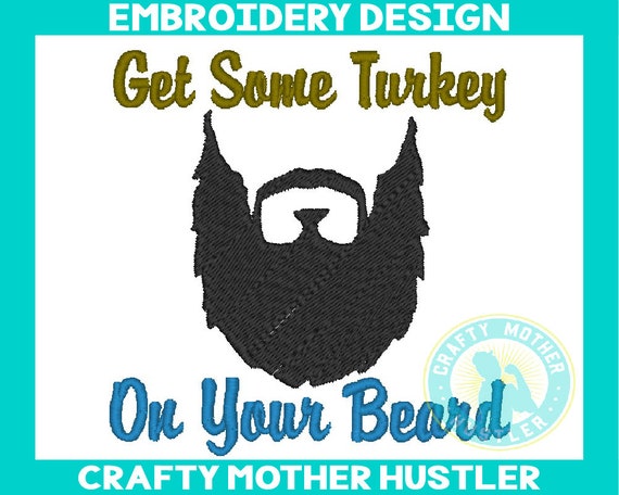 Man with Beard purchase Embroidery