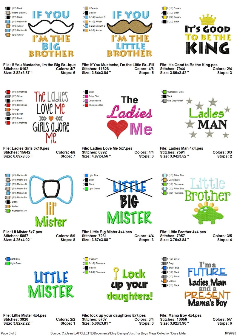 Boys Embroidery Design Bundle: 50 Applique Patterns (various Hoop Sizes ...
