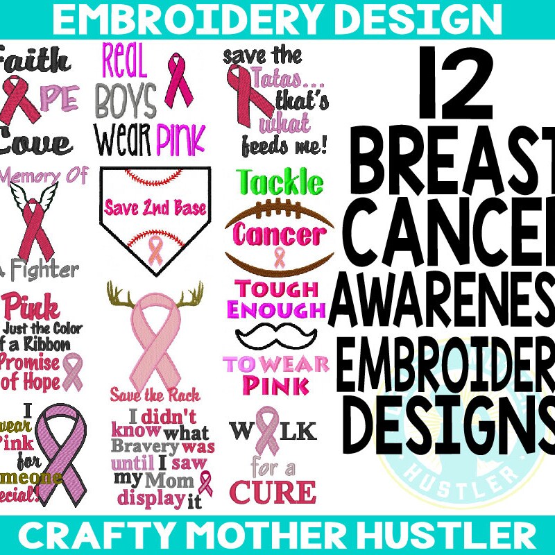 Breast Cancer Design - Etsy