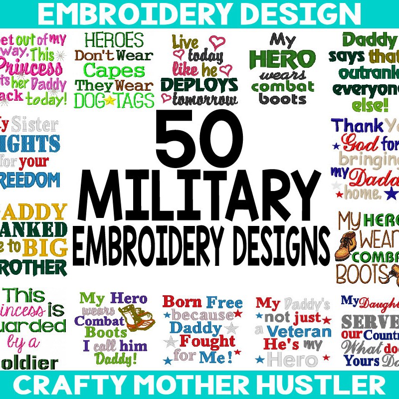 Military Embroidery - Etsy