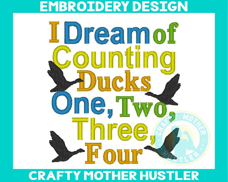 Duck Hunting Embroidery Design Bundle Country Sayings for - Etsy