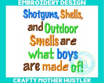 Shotgun Applique Design - Etsy