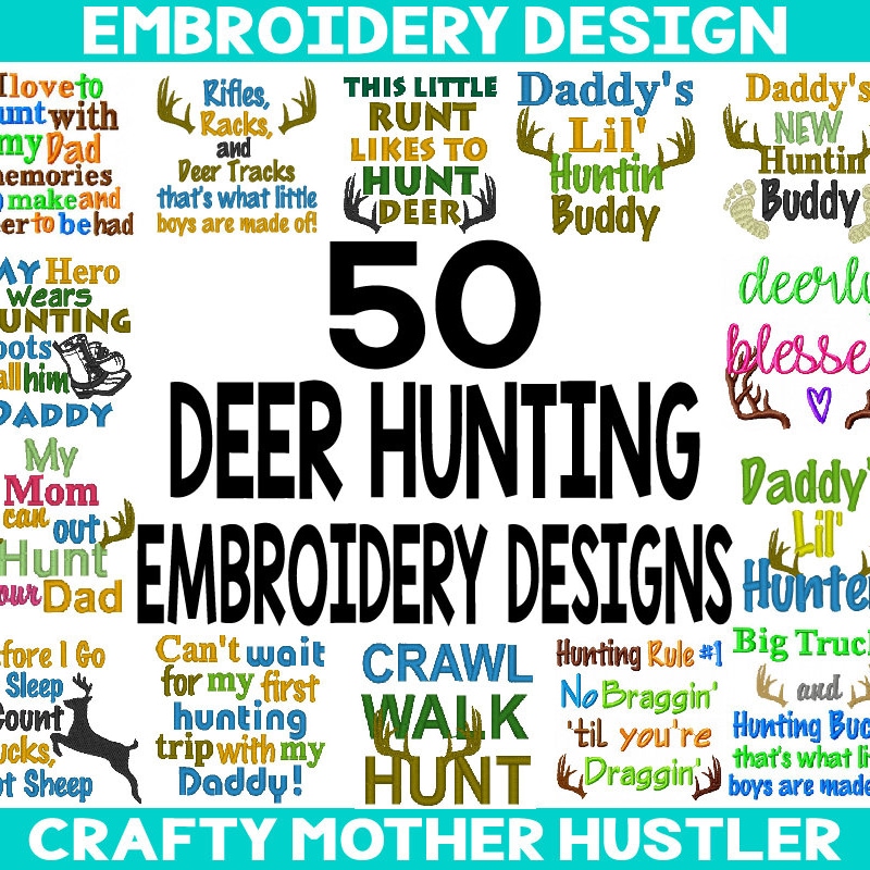 Hunting Embroidery Designs - Etsy